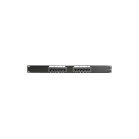 Bestlink Netware CAT5e 110 Type Patch Panel 12-Port 1U 102202 | Zoro
